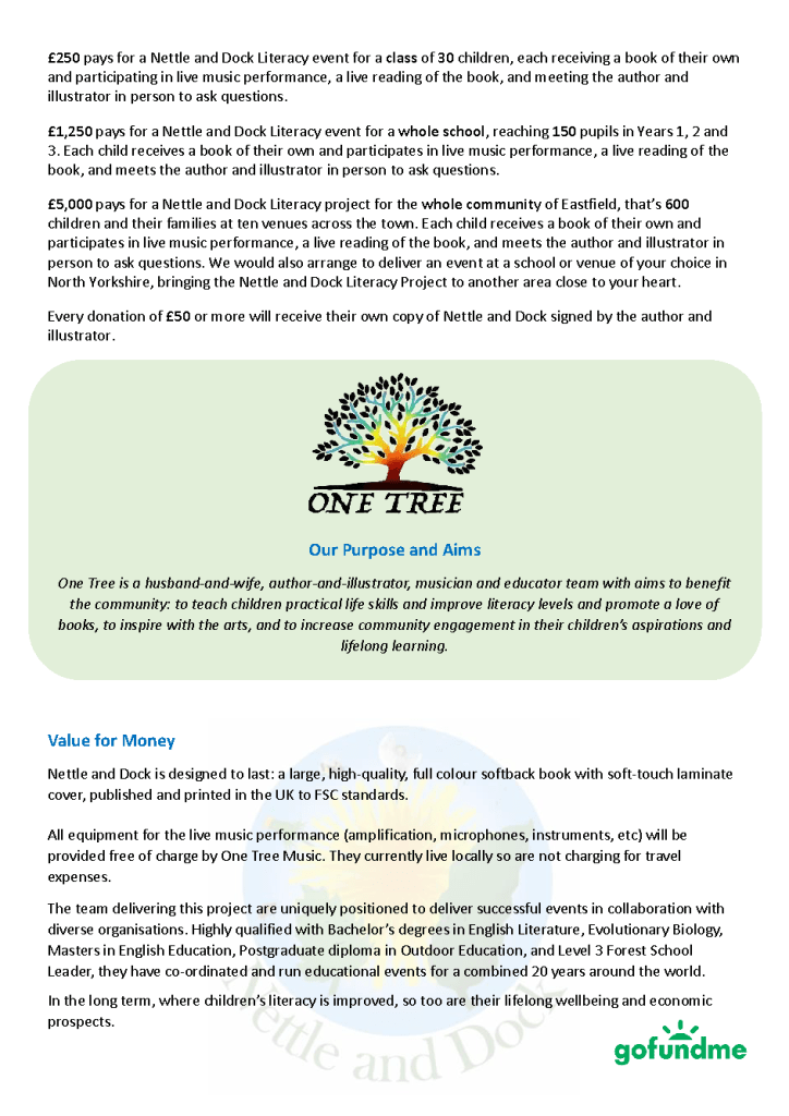 The Nettle and Dock Scarborough Literacy Project – Nettle and Dock